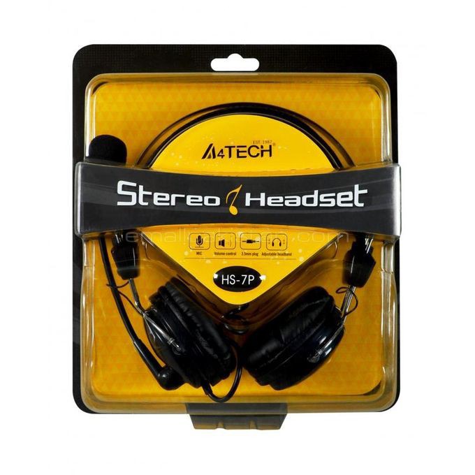 A4tech HS-7P Headset | Shopee Philippines