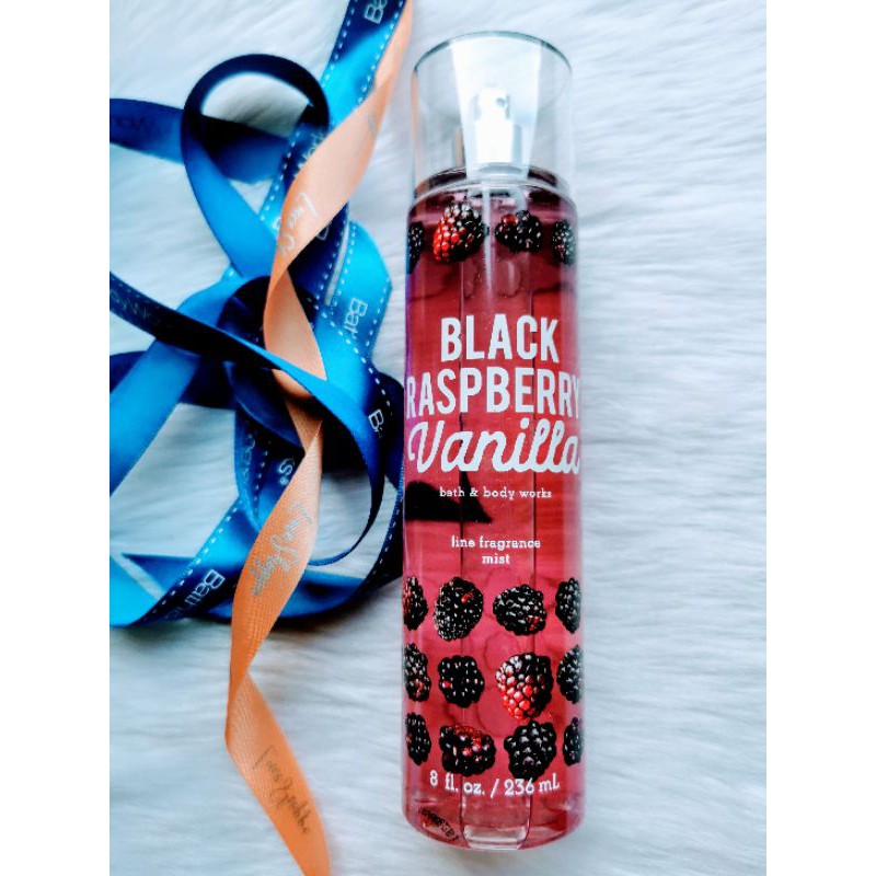 Bath and Body Works Fragrance Mist - Black Raspberry Vanilla | Shopee ...