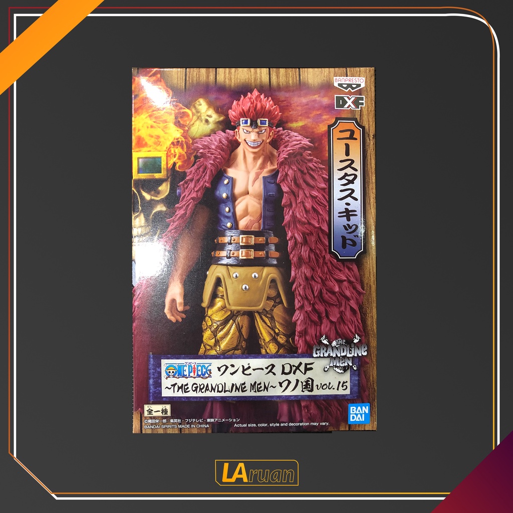 Banpresto Deluxe Figure (DXF) One Piece The Grandline Men (GLM) Wano Country Vol.15 - Eustass ...