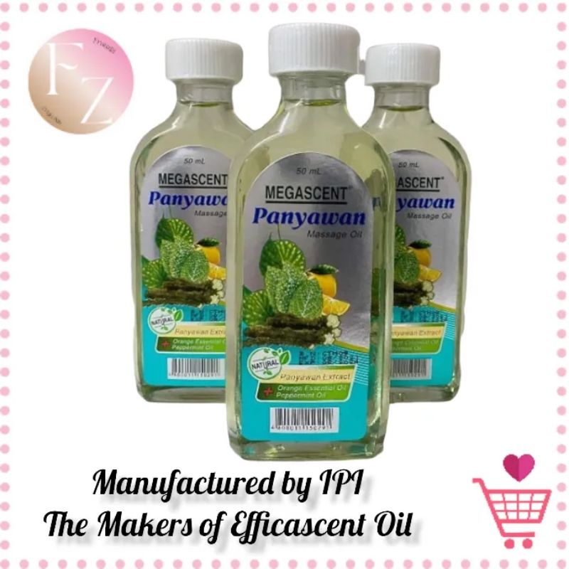 MEGASCENT PANYAWAN MASSAGE OIL BY EFFICASCENT | Shopee Philippines