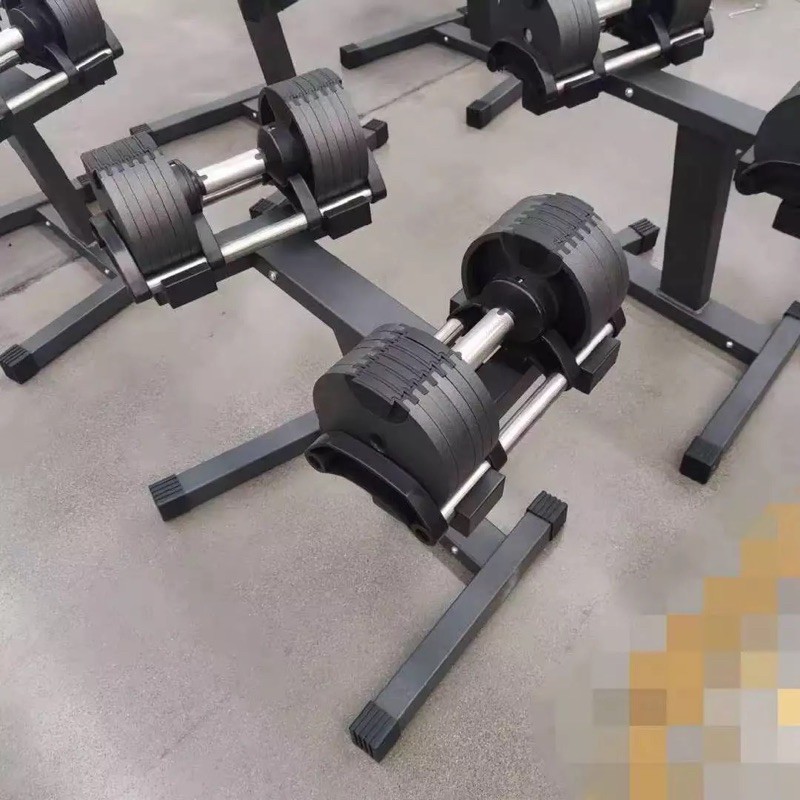 NUO Flexbell Adjustable Dumbbells w/ Rack (OEM - 2kg to 32kg) | Shopee ...