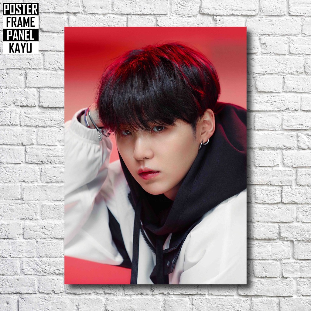 Bts Suga Poster Solid Wood Frame A4 SUG061 | Shopee Philippines