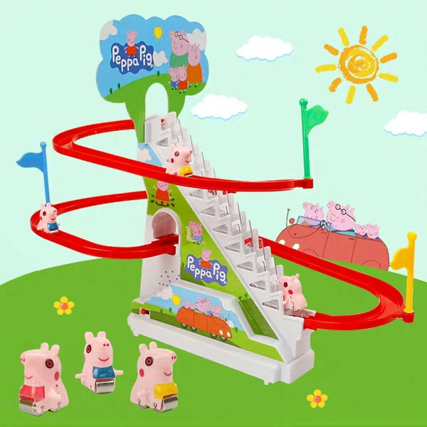 Peppa Pig Paw Patrol Thomas and Friends Electric Climb Stairs Mini ...