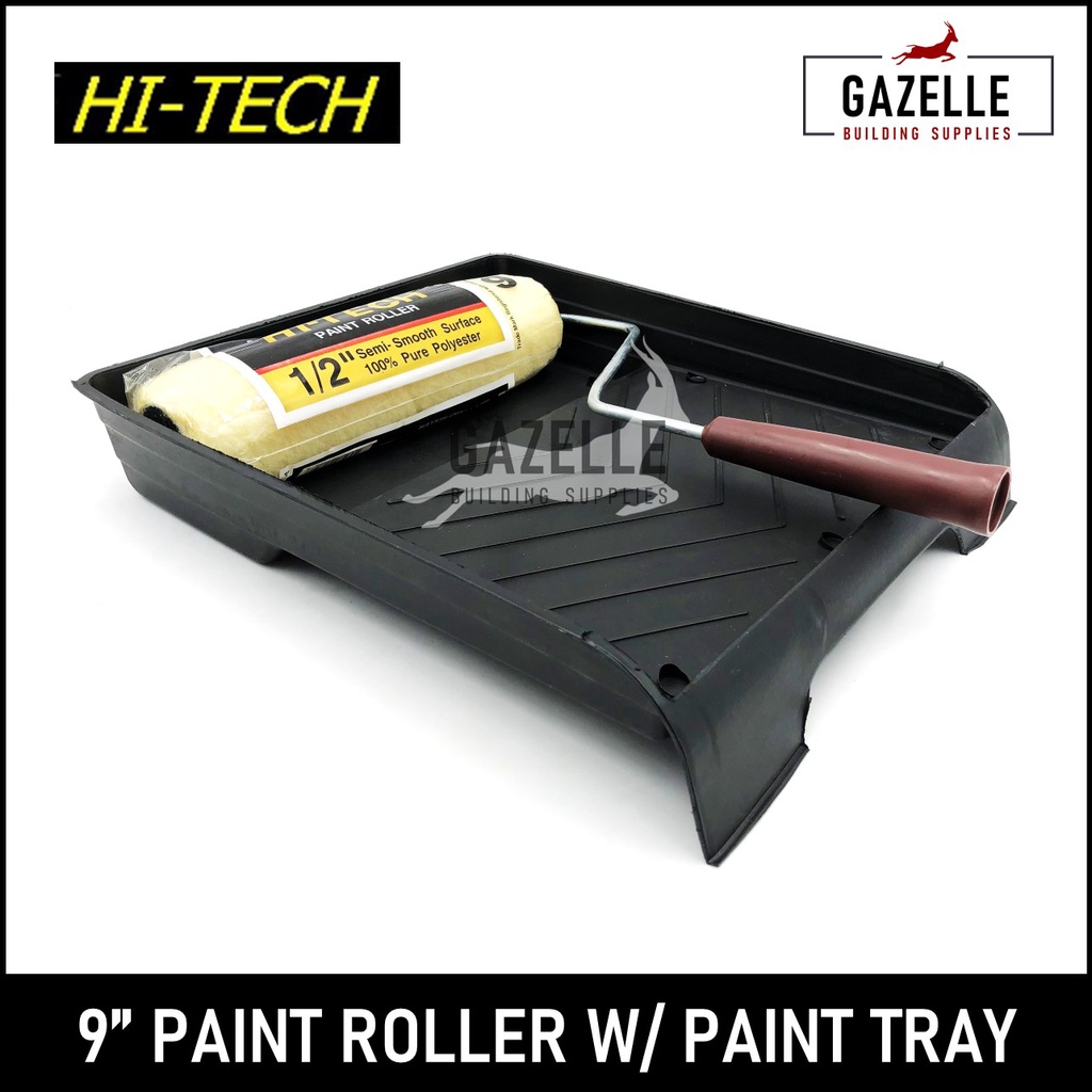 Paint Tray with Hi-Tech Paint Roller | Shopee Philippines