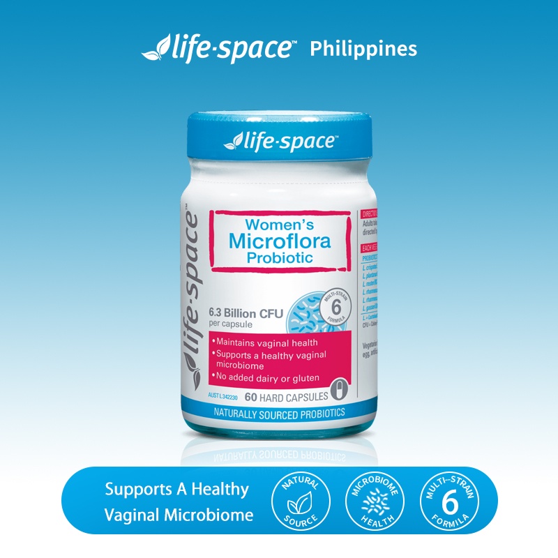 Life Space Womens Microflora Probiotic 60 Capsules Shopee Philippines
