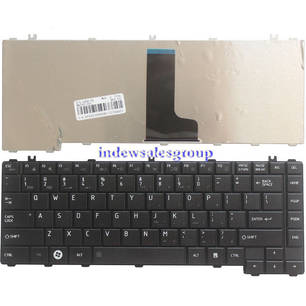 Keyboard For Toshiba Satellite C600 C640 C640D C645 C645D L600 L600D ...