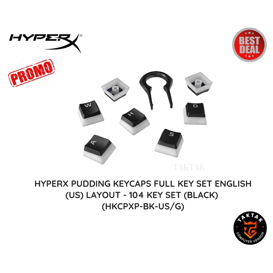 HYPER X PUDDING KEYCAPS FULL KEY SET ENGLISH | Shopee Philippines