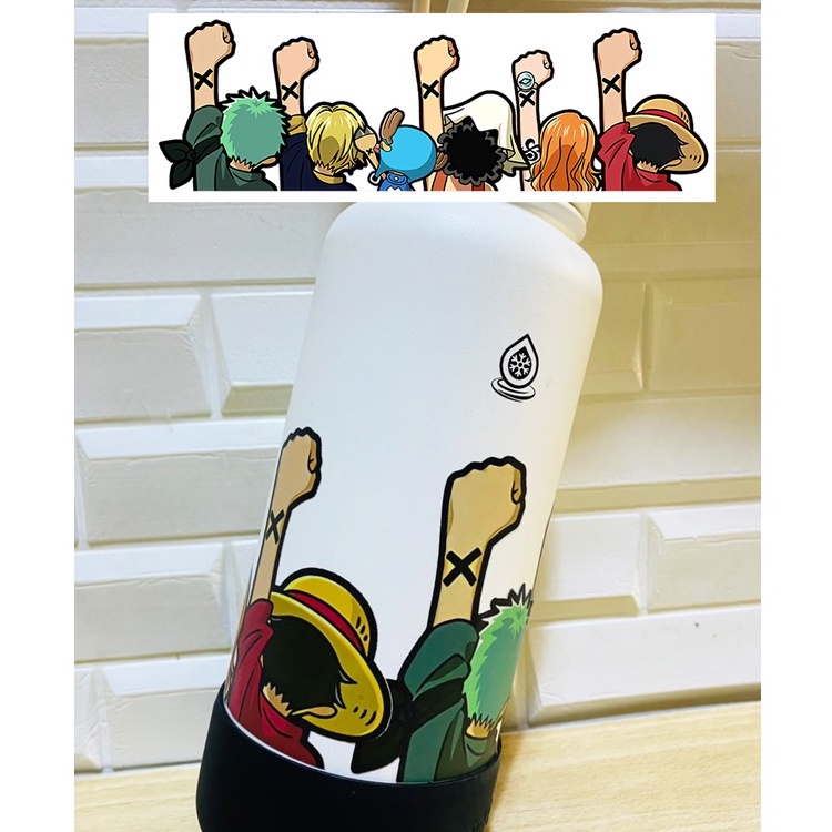 One Piece Infinity Tumbler Wrap Waterproof Vinyl Sticker Anime Manga ...