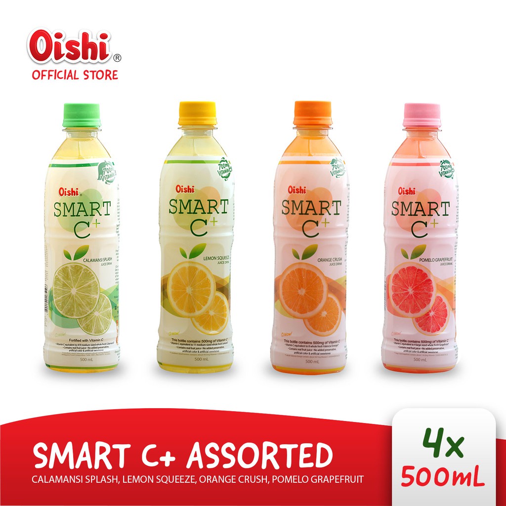 Smart C+ 500ml Assorted x 4 | Shopee Philippines