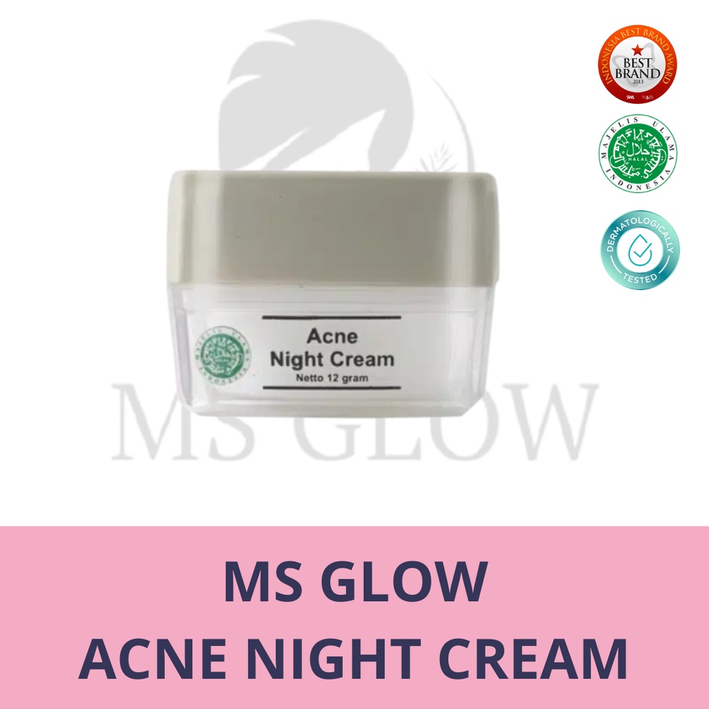 Ms. Glow Acne Night Cream | Shopee Philippines