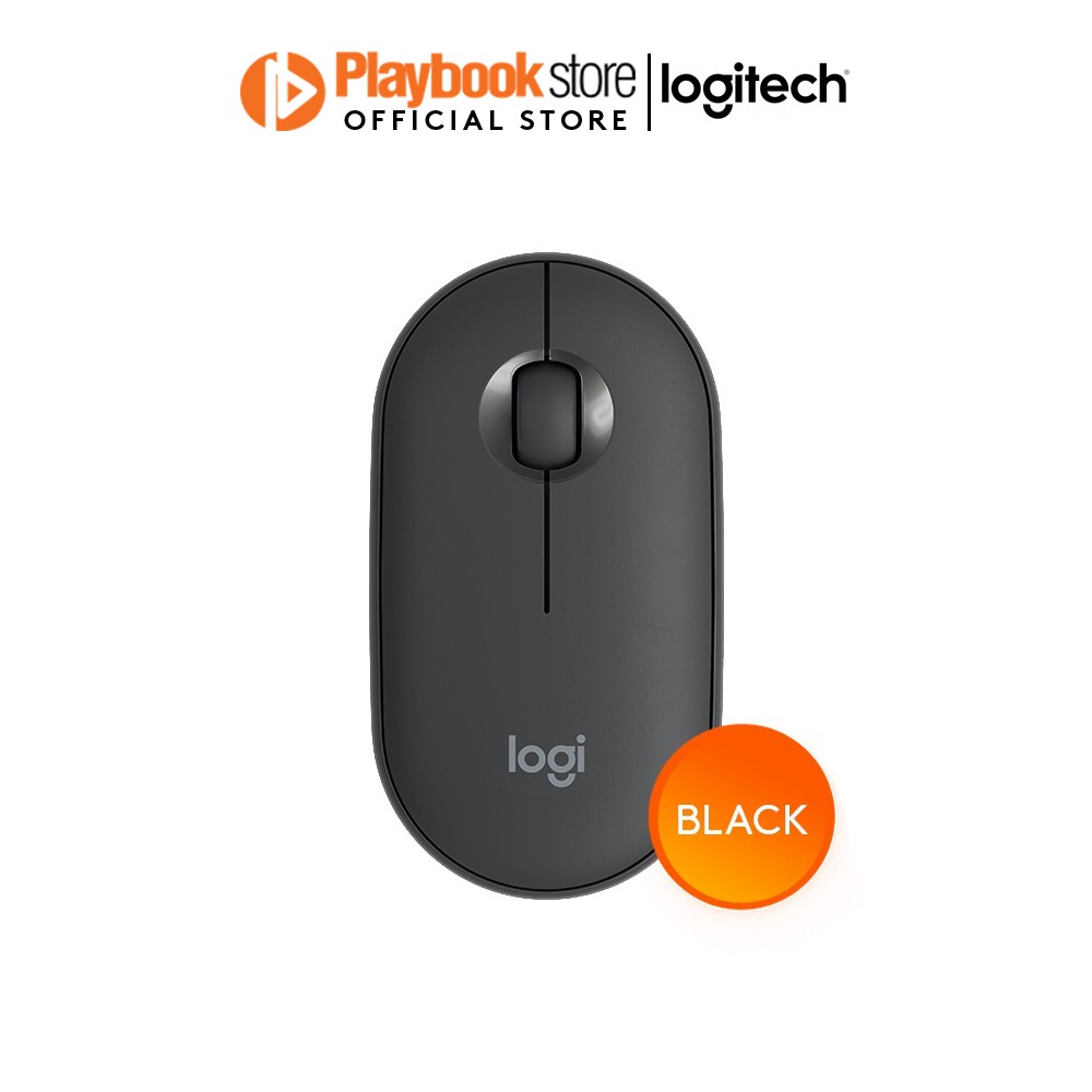 Logitech M350 Pebble Modern Slim And Silent Bluetooth Wireless Mouse ...