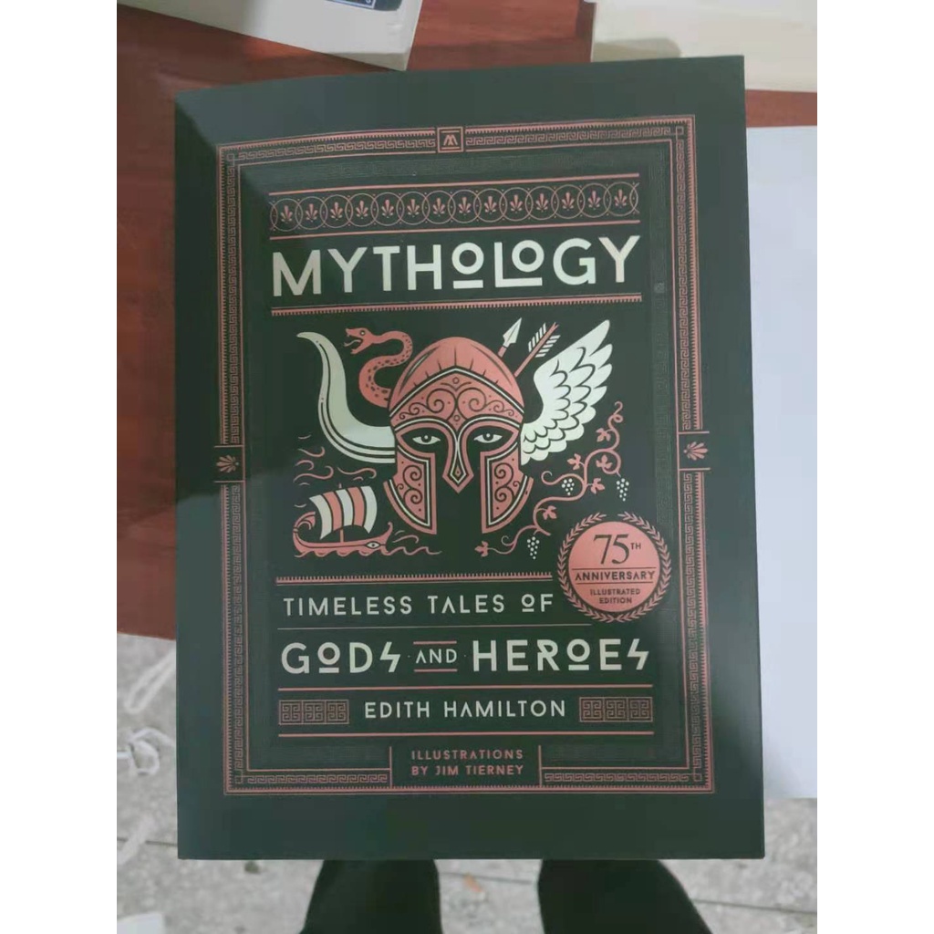 Edith Hamilton's 75th anniversary illustrated Myth: the eternal story ...