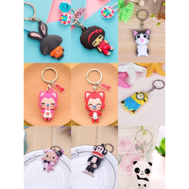 CHARACTER KEYCHAINCHARACTER KEYCHAIN | Shopee Philippines