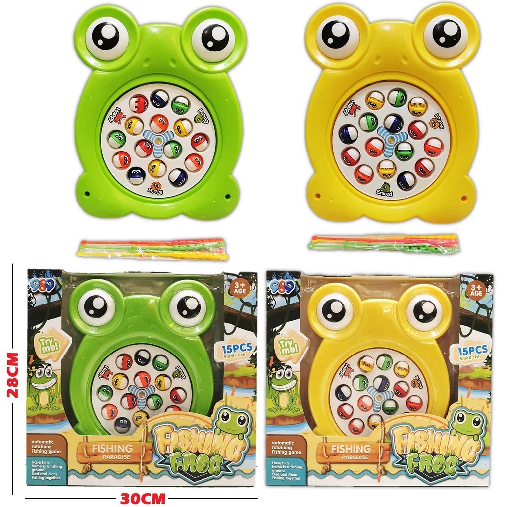 M8 FISHING FROG ELECTRIC ROTATION BATTERY OPERATED SMALL FISH HOOK GOOD ...