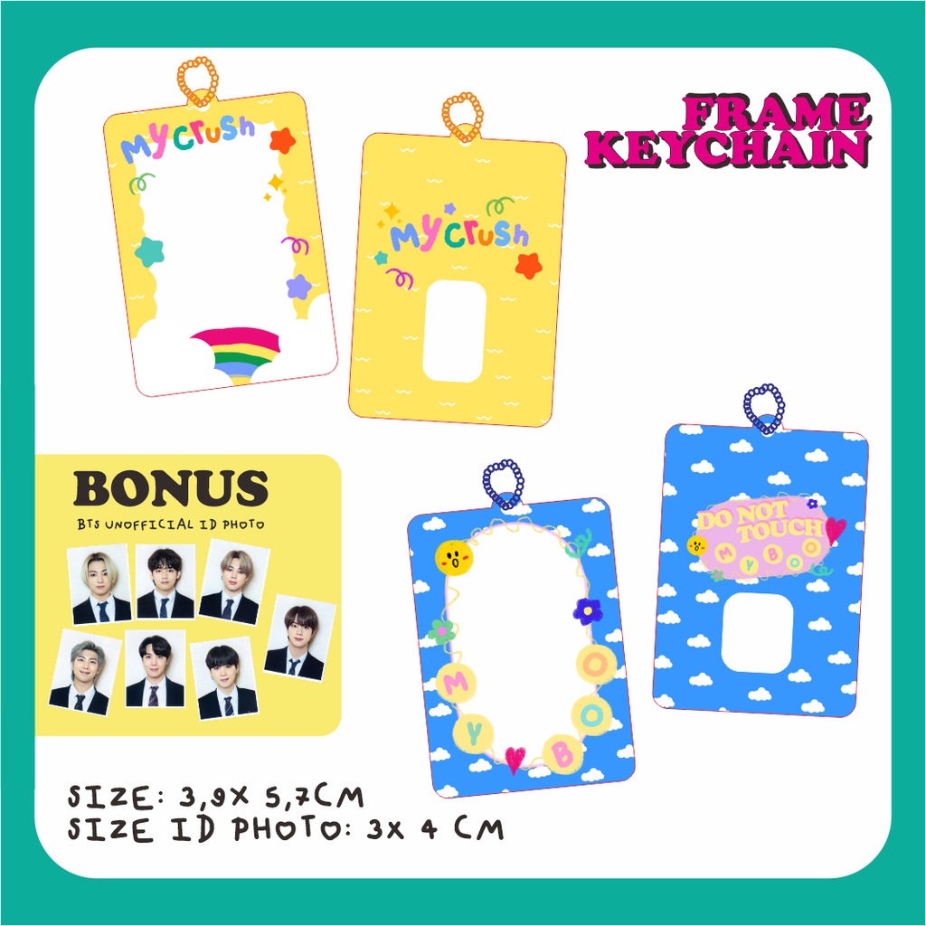 My Boo BTS Keychain Frame | Shopee Philippines