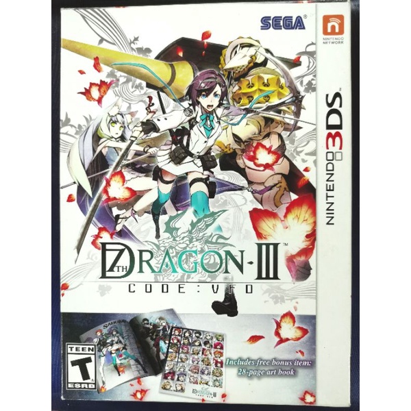 7th Dragon III Code VFD Launch Edition for Nintendo 3DS | Shopee ...