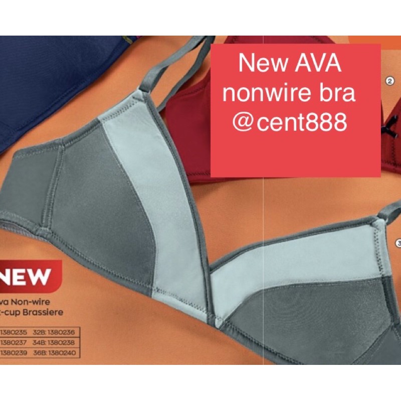 Avon AVA Everyday Comfort Non Wire Soft Cup Bra SALE!!! | Shopee ...