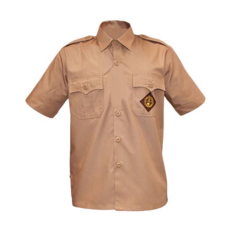 Karmila Scout Uniforms Short Sleeve Barrier Clothes Scout Clothes Scout ...