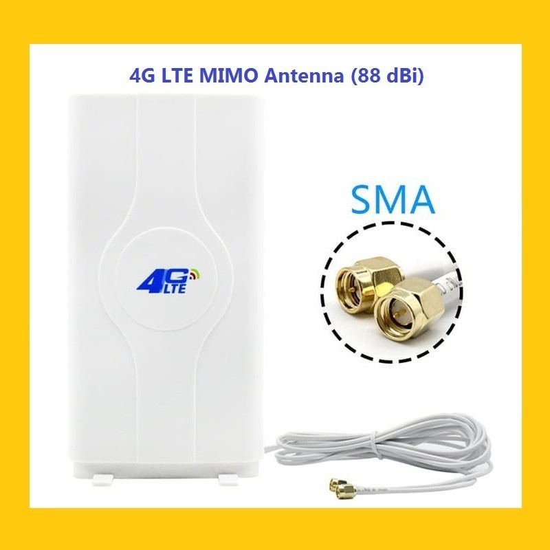 88dbi 4g lte mimo antenna booster for pldt home and globe at home ...