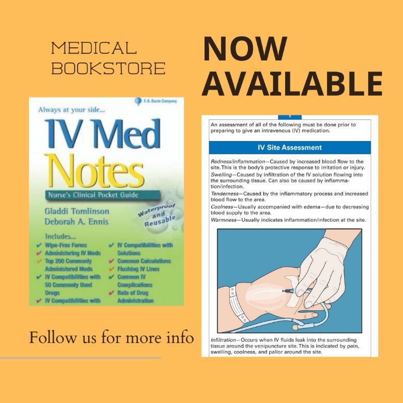 IV Med Notes: Nurse's Clinical Pocket Guide (Davis Notes) | Shopee ...