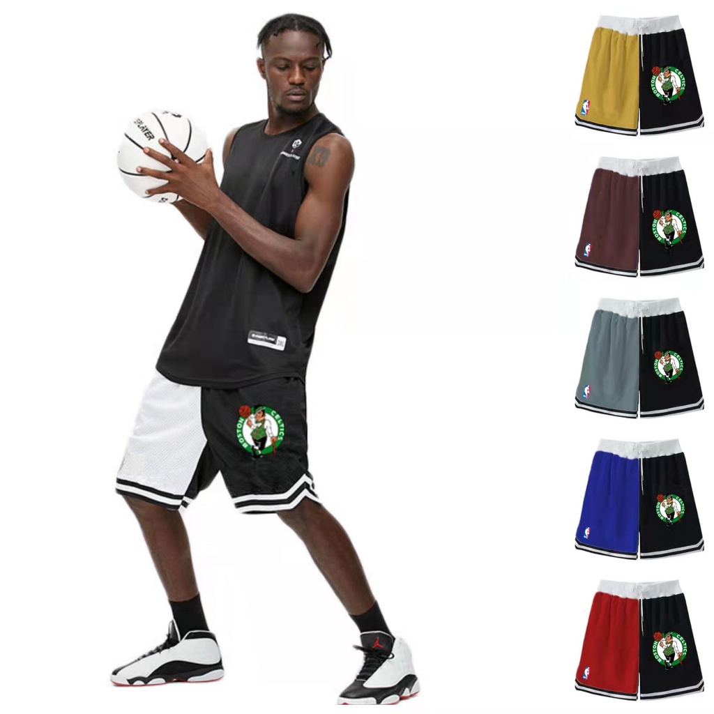 Mens DRI-FIT CELTICS Color-Combi Printed Jersey Sports Shorts JF126 (JF ...