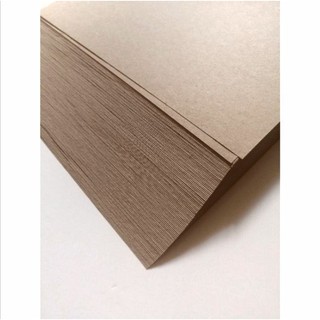 25pcs/50pcs/100pcs Short bond paper size 115gsm Printable Kraft brown ...