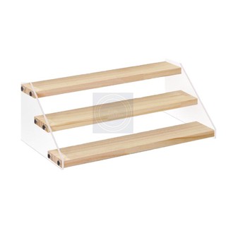 NN DIY 3-Tier Wooden Panel Riser Spices & Condiments Rack Kitchen ...