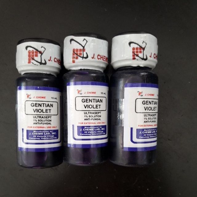 Gentian violet solution (1piece) | Shopee Philippines