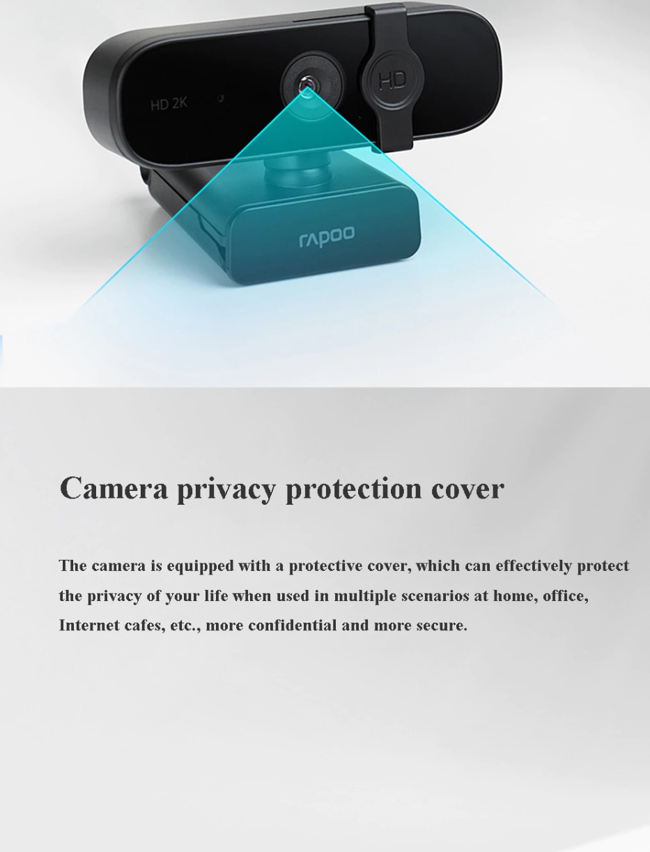 RAPOO C280 2K 1440P QHD WEBCAM | Shopee Philippines