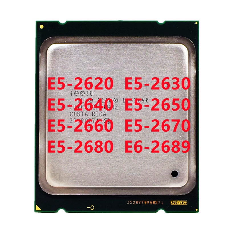 Xeon E5-2620 E5-2630 E5-2640 E5-2650 E5-2660 E5-2670 E5-2680 E6-2689 Desktop CPU Processor LGA ...