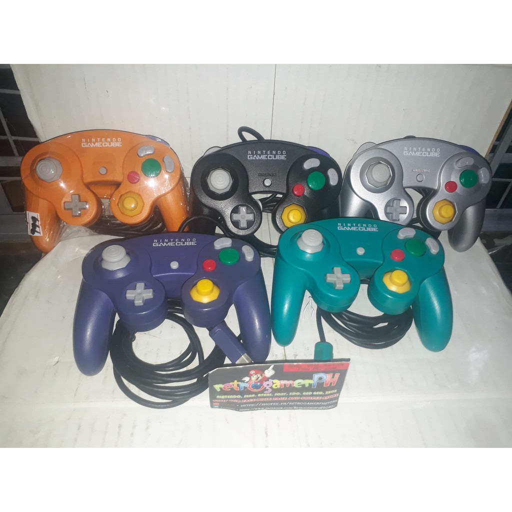 Original Nintendo Game Cube (Gamecube) Controllers Please Read | Shopee ...