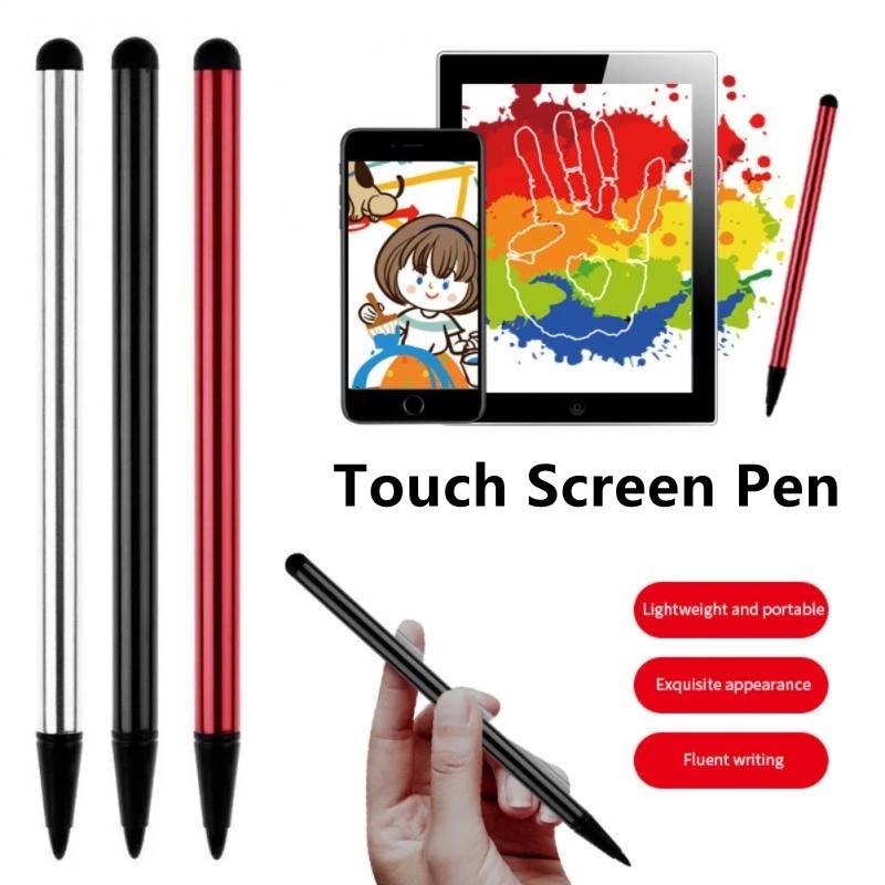 2 in 1 Anti-fingerprint Capacitive Stylus Pen/ Universal Phone Drawing ...
