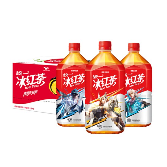 Uni-president [Taiwan] Uniform Ice tea bottle Drink lemon Flavor ...