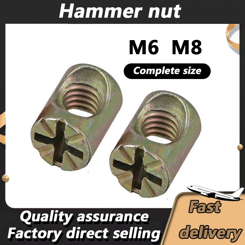 Factory direct selling Hammer nut, hammer head nut, furniture nut, two ...