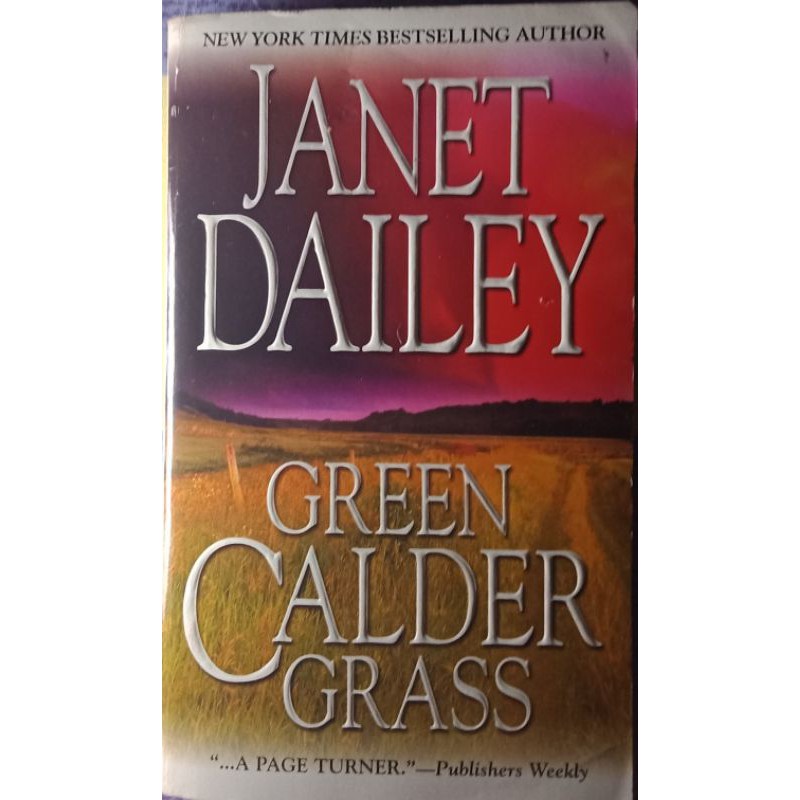 Green Calder Grass (CALDER FAMILY SAGA #6) - Janet Dailey | Shopee ...