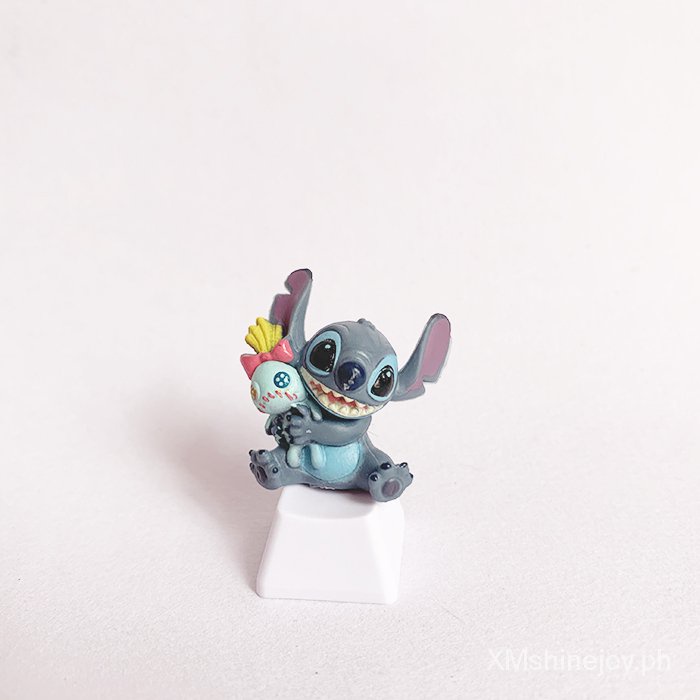 Stitch Personality Mechanical Keyboard Keycaps 3D Cute xing ji bao ...