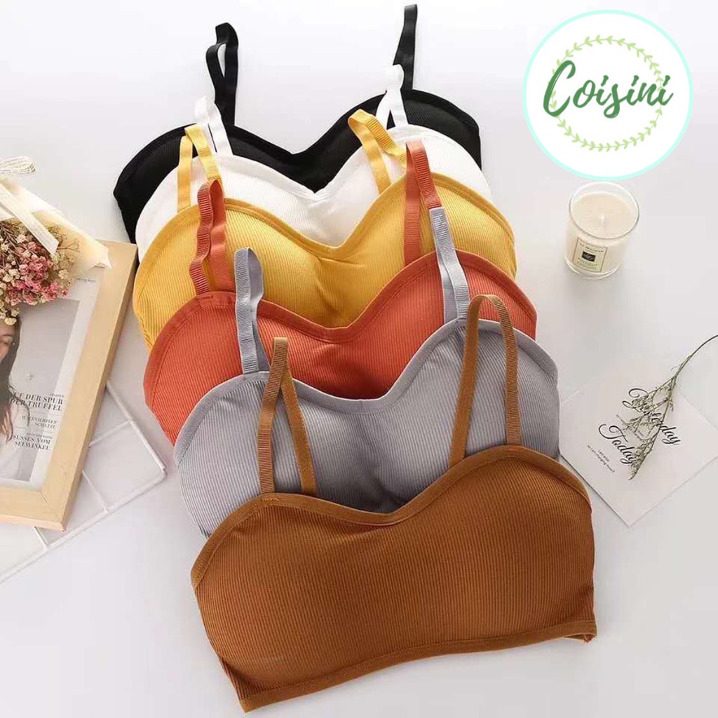 Coisini Seamless chest wrap bra #193# | Shopee Philippines