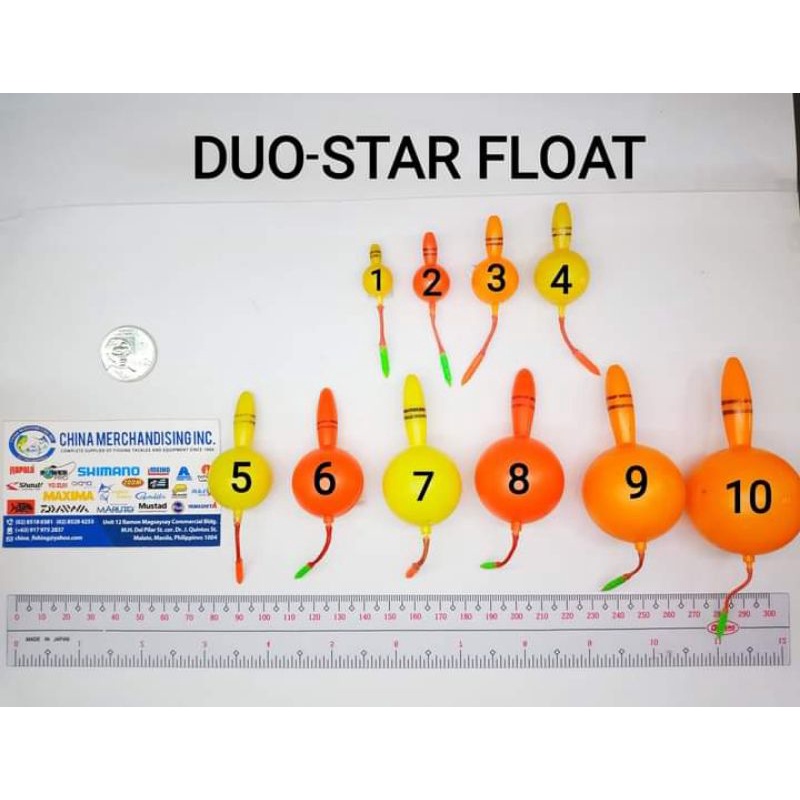 DUO STAR FLOAT fishingcmi bobbers quality fishing tackle | Shopee ...