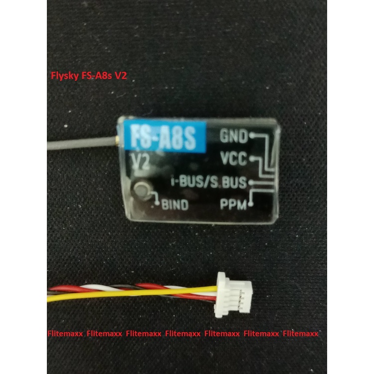 Flysky FS-A8S 2.4G 8CH Mini Receiver with PPM i-BUS SBUS Output ...
