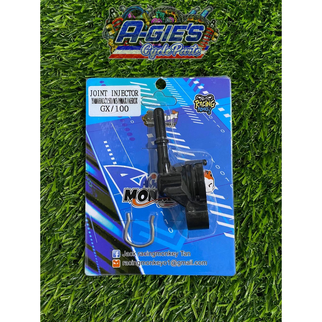 RACING MONKEY | JOINT INJECTOR | M3/MIO I 125/AEROX155/NMAX155 | Shopee ...