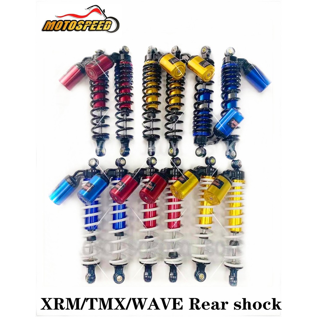 SpeedMOTO XRM/TMX/WAVE GAS Rear Shock Absorber 310MM A Pair | Shopee ...