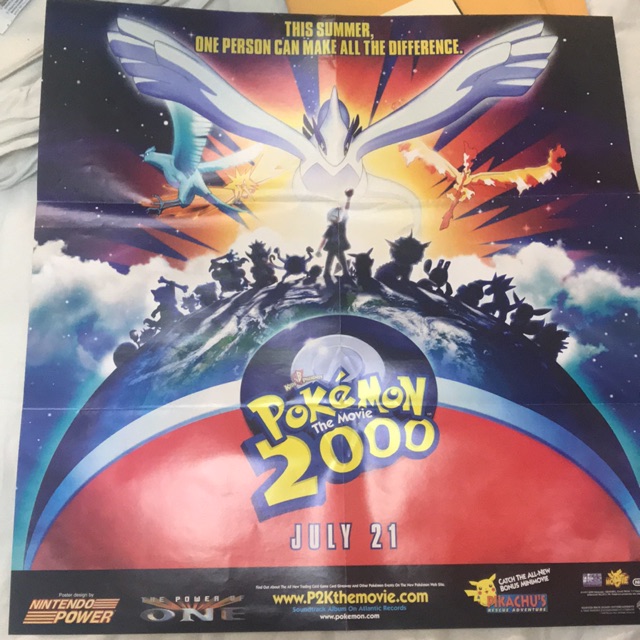 Pokemon The Movie 2000 Poster