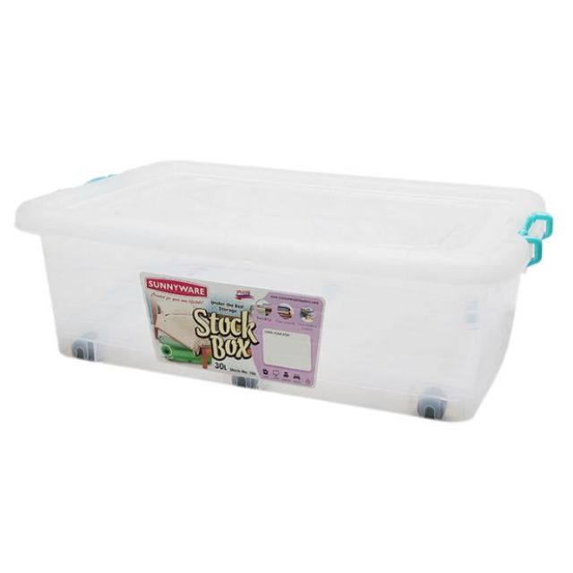 Sunnyware 106 30 L Flat Stock Box / Storage Box | Shopee Philippines
