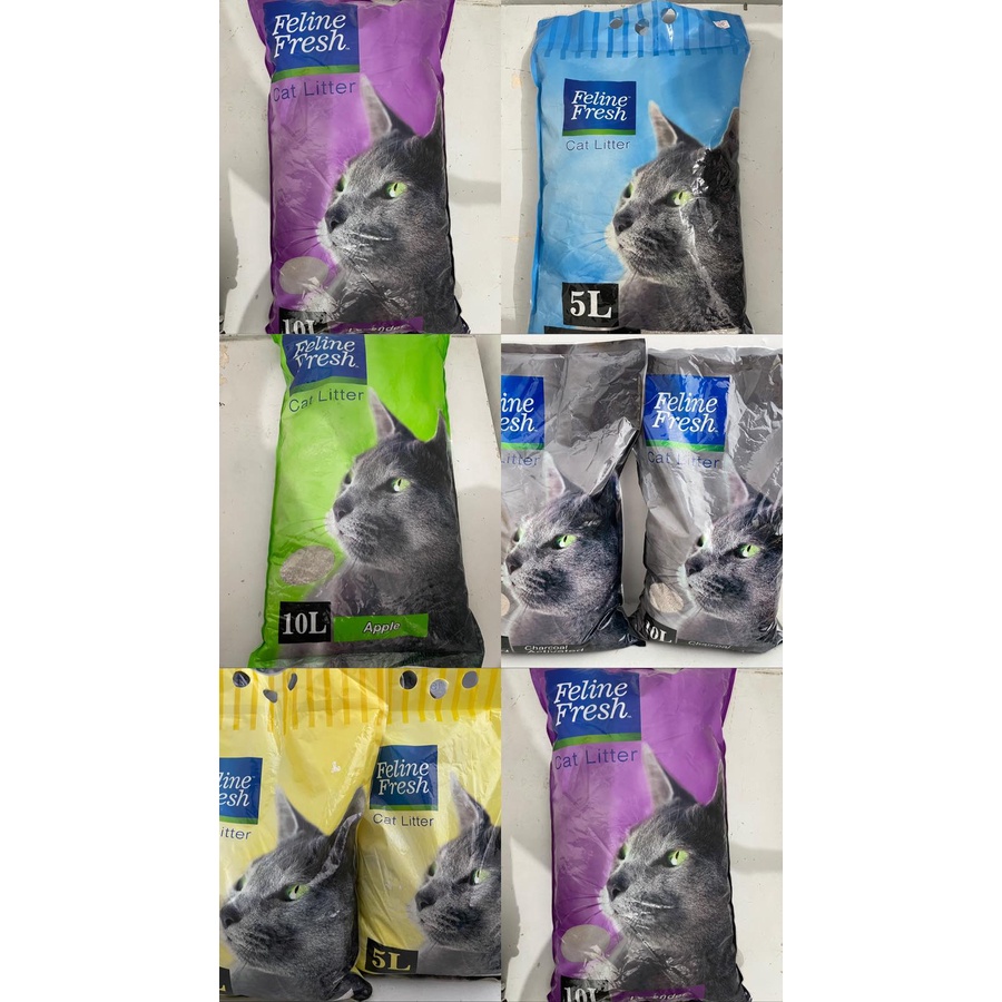 Feline Fresh Cat Litter 5 Liter 10 Liter | Shopee Philippines