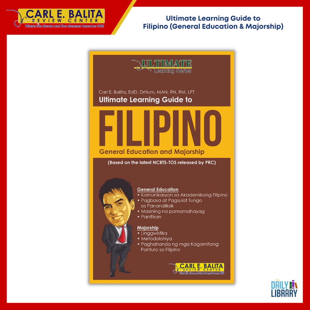 CBRC LET Filipino (General Education and Majorship) | Shopee Philippines