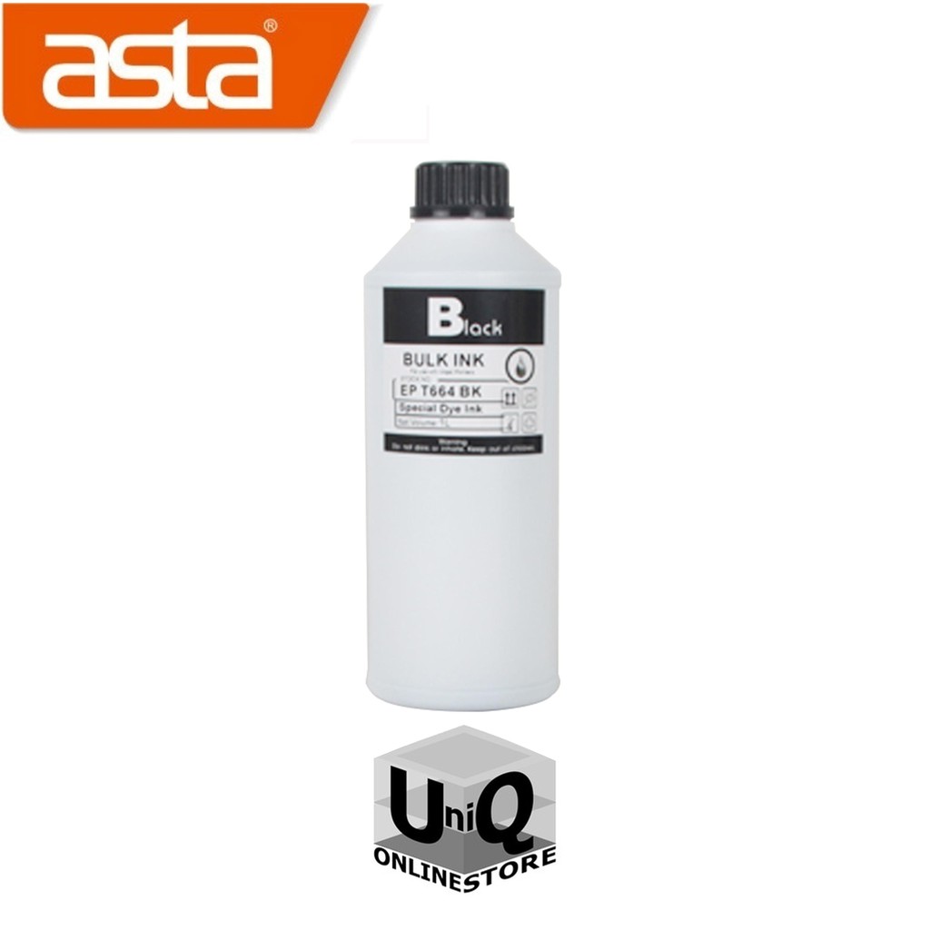 ASTA Vivid High Quality Refill Ink for Epson Printers 1 Litre / 1,000ml ...