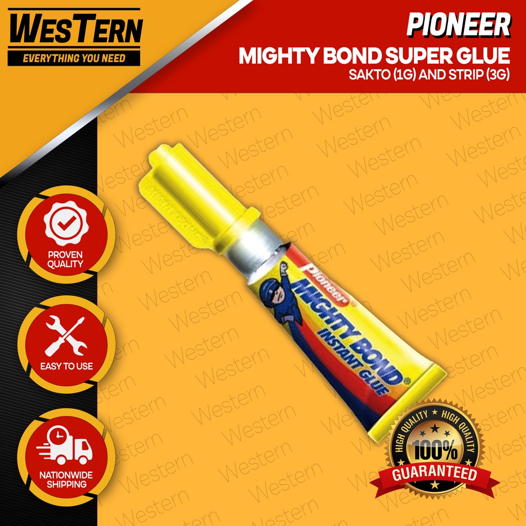 PIONEER Mighty Bond Super Glue | Shopee Philippines