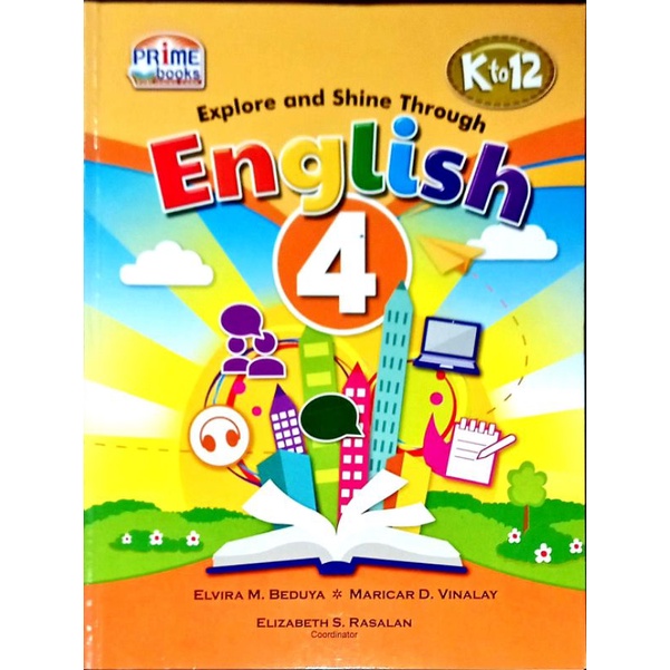 Explore and Shine Through English Grade 4 PRELOVED TEXTBOOK | Shopee ...