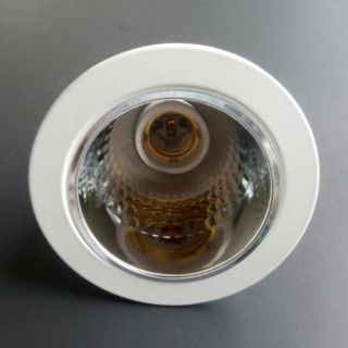Pinlight Recess fixture Horizontal type E27 w/ Frosted Glass Cover ...