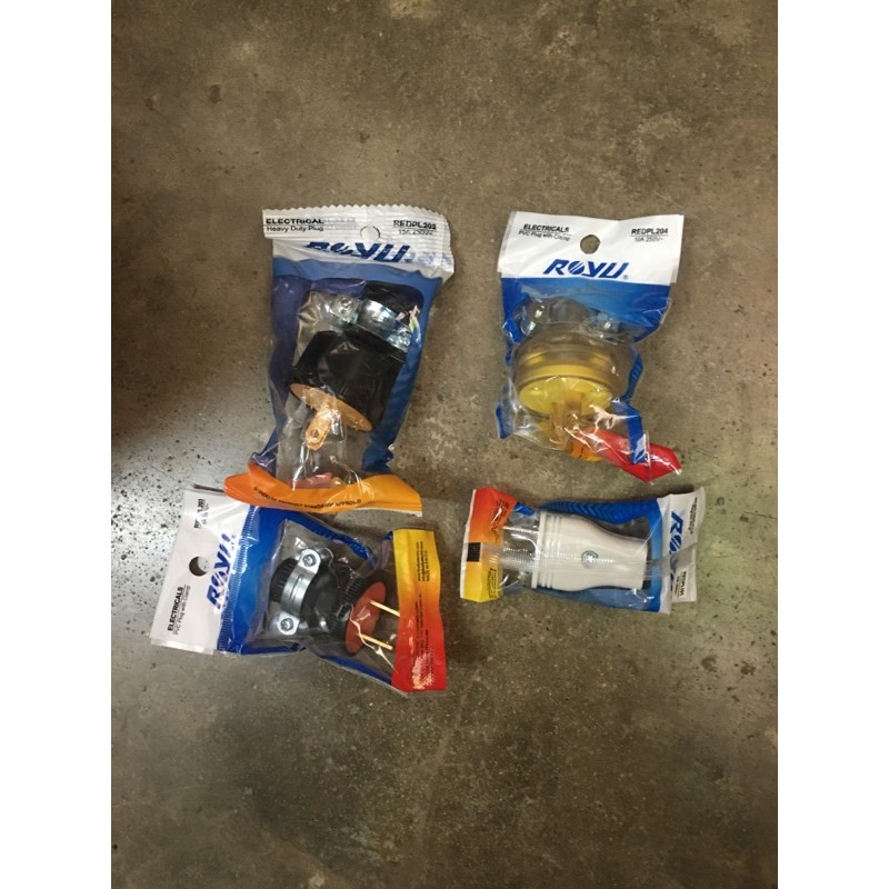 royu/Omni heavy duty electrical regular /flexible plug/rubber plug with ...